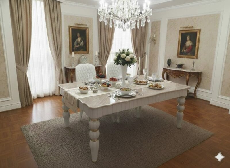 Marble Harmony Dining | FANCY Furniture