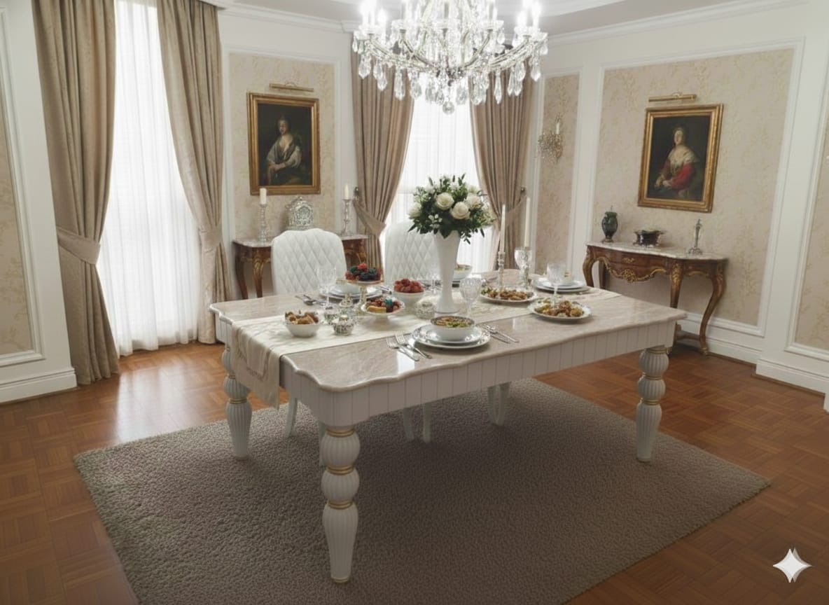 Marble Harmony Dining | FANCY Furniture